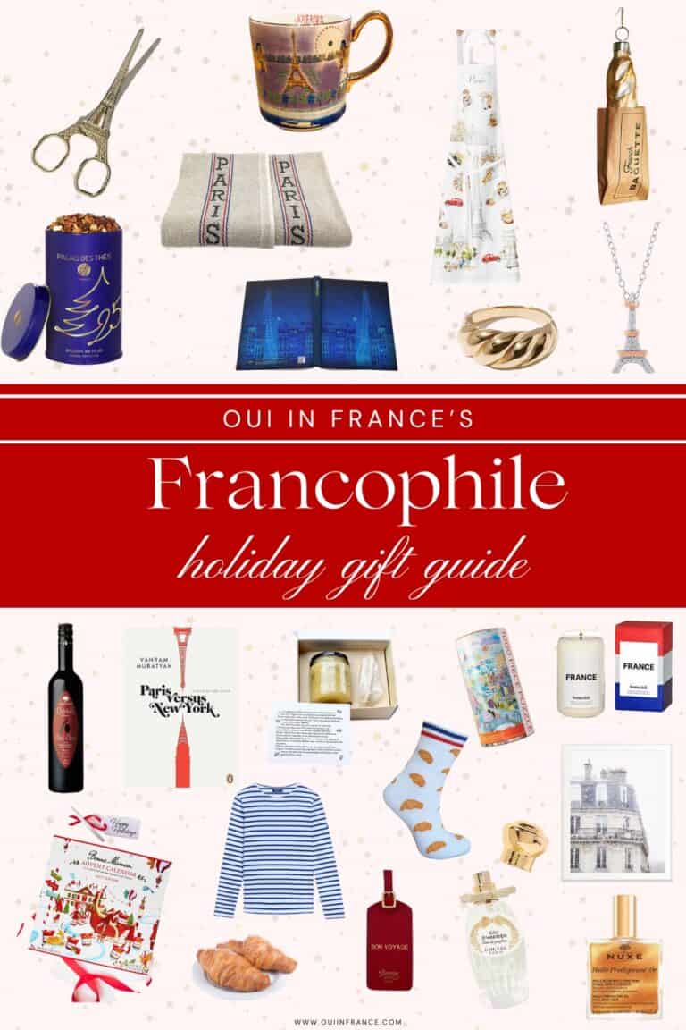 Holiday Francophile gift ideas for that France lover