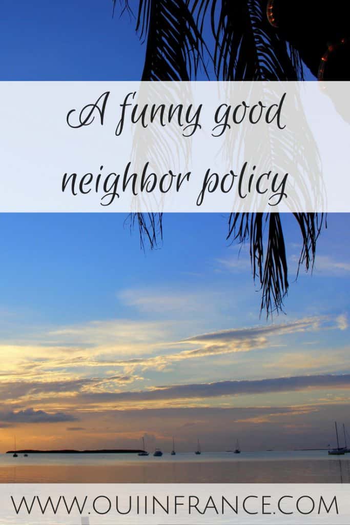 A funny good neighbor policy