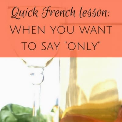 Quick French lesson: Words you can shorten to sound cool